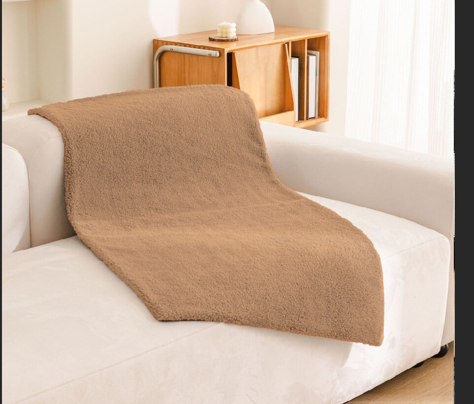 Коврик для собачьей будки, теплая бархатная будка из ягненка, самонагревающийся коврик для кошек и собак, одеяло для