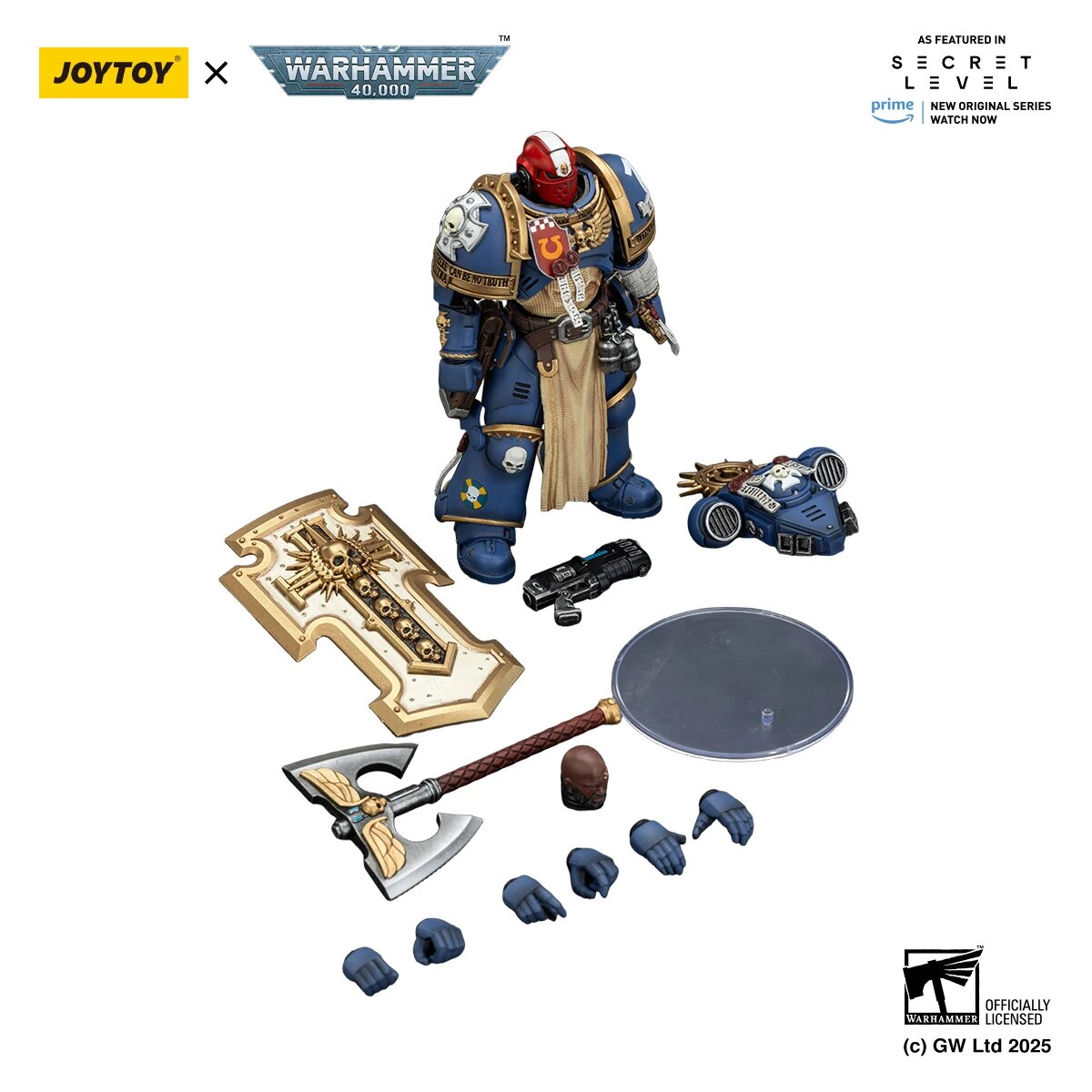 JOYTOY Warhammer 40K Ultramarines Metaurus фигурка 1/18