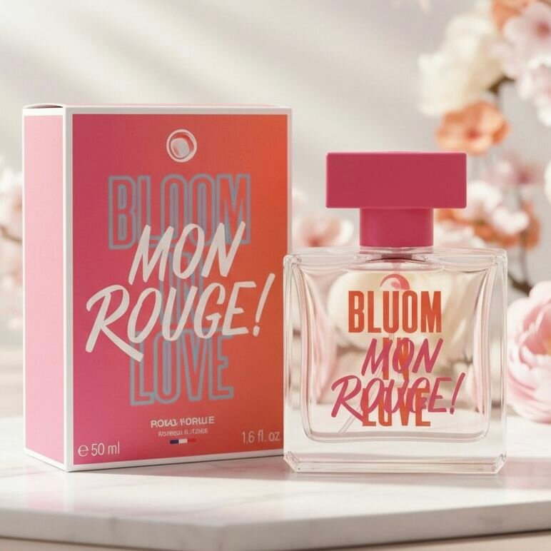 Вода парфюмерная Парфюмерная Вода MON ROUGE! BLOOM IN LOVE, 50 мл 50,01 мл