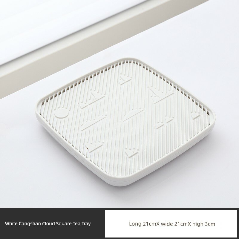 Чайный поднос, небольшой бытовой уличный чайный столик, новинка 2023, современный простой поднос, пластиковый сухой
