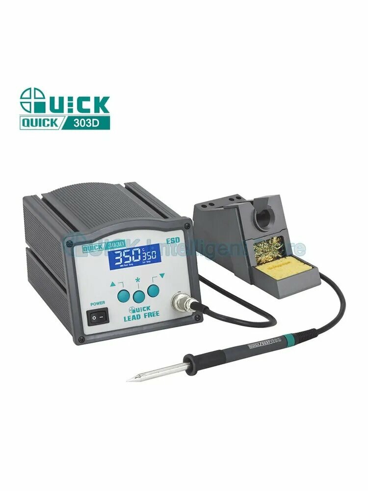 Quick Паяльная станция 120 Вт, Керамический нагреватель