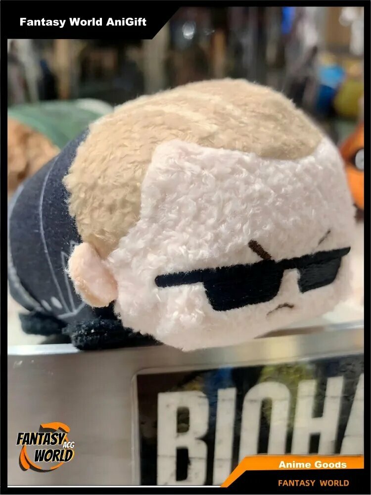 Мягкие игрушки Capcom Store Resident Evil Albert Wesker/Альберт Вескер Lying-down Plush Toy 10cm