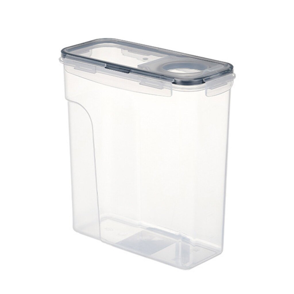 Резервуар Для Хранения Зерна Кимчи Из прозрачного пластика Объемом 4 Л-Черный