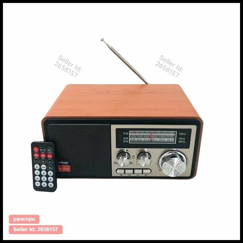 Эксклюзивное ретро радио NS 8093BT с Bluetooth, портативное, многодиапазонное