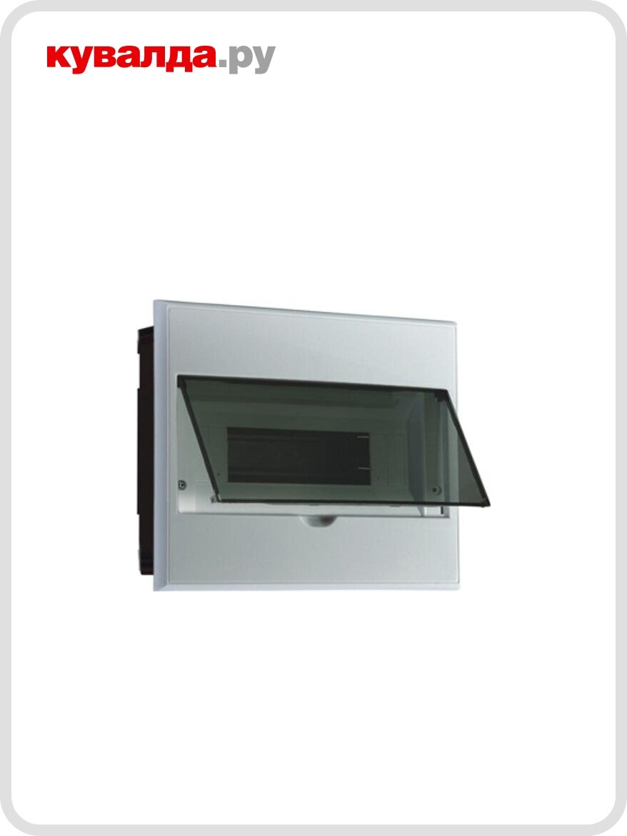 Бокс Kranz KR-11-0212 пластиковый ЩРВ-П-12 IP41 белый