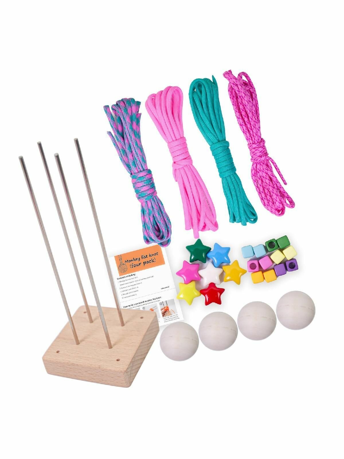 Набор для изготовления "Обезьяньего кулака" из паракорда, - Комбинация 1