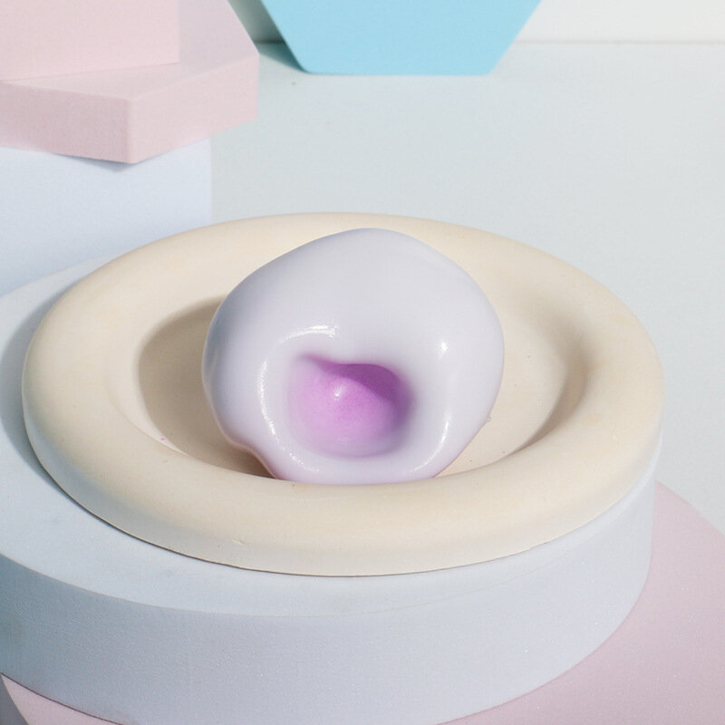 6cm клейкий рисовый клецок ручной шарик Допамин фиолетовый (улучшенная версия муки)