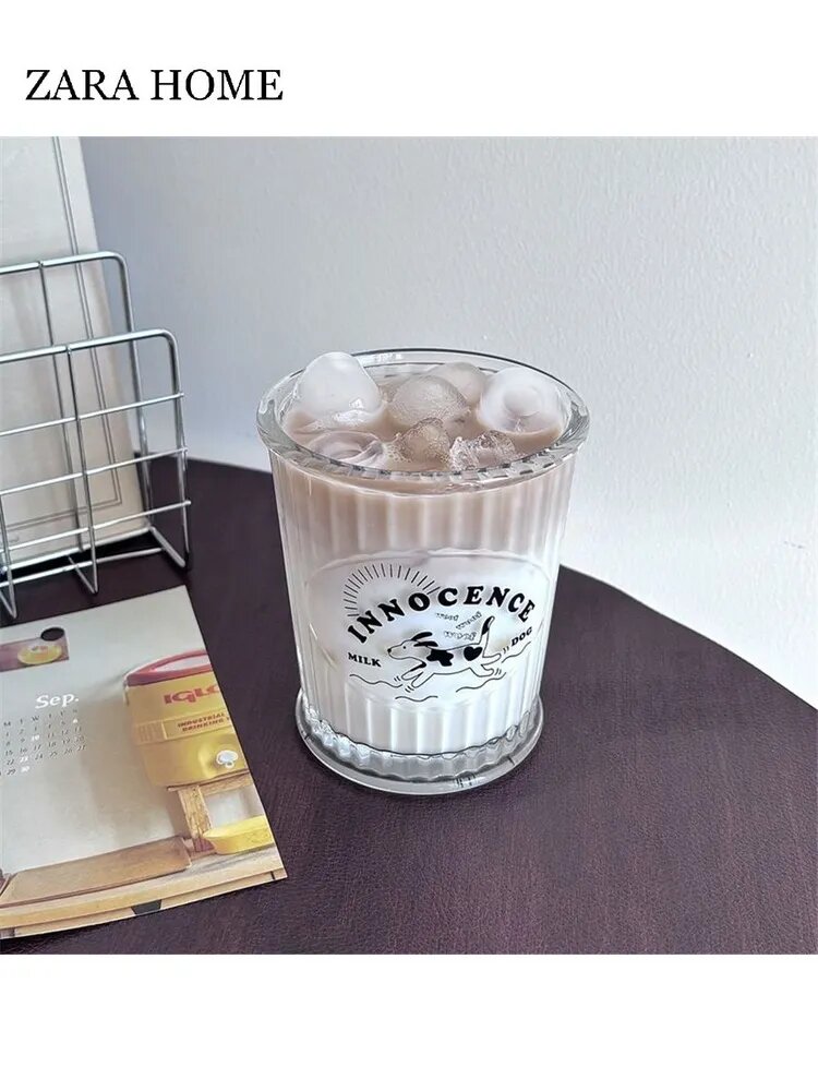 ZARA HOME Стакан граненый 300 мл 1 шт прозрачный