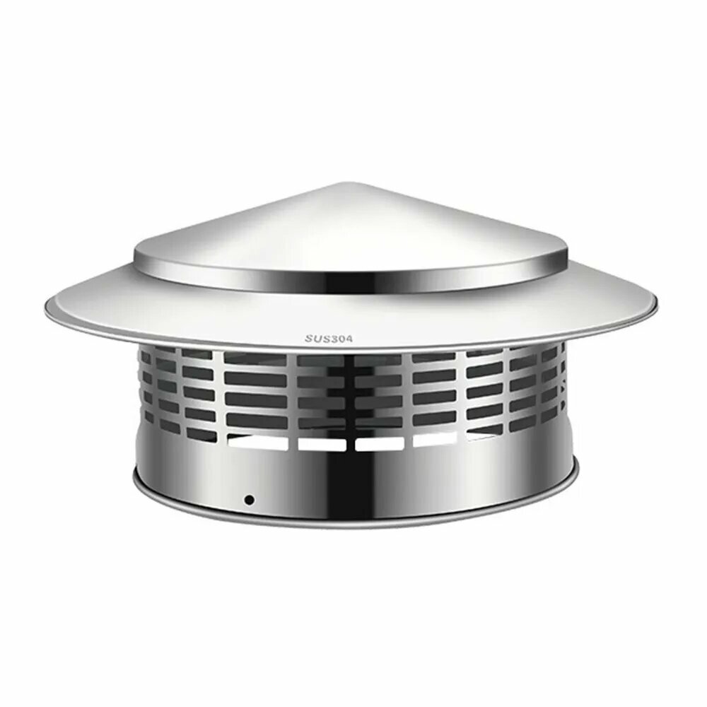 Крышка дымохода из нержавеющей стали с сеткой