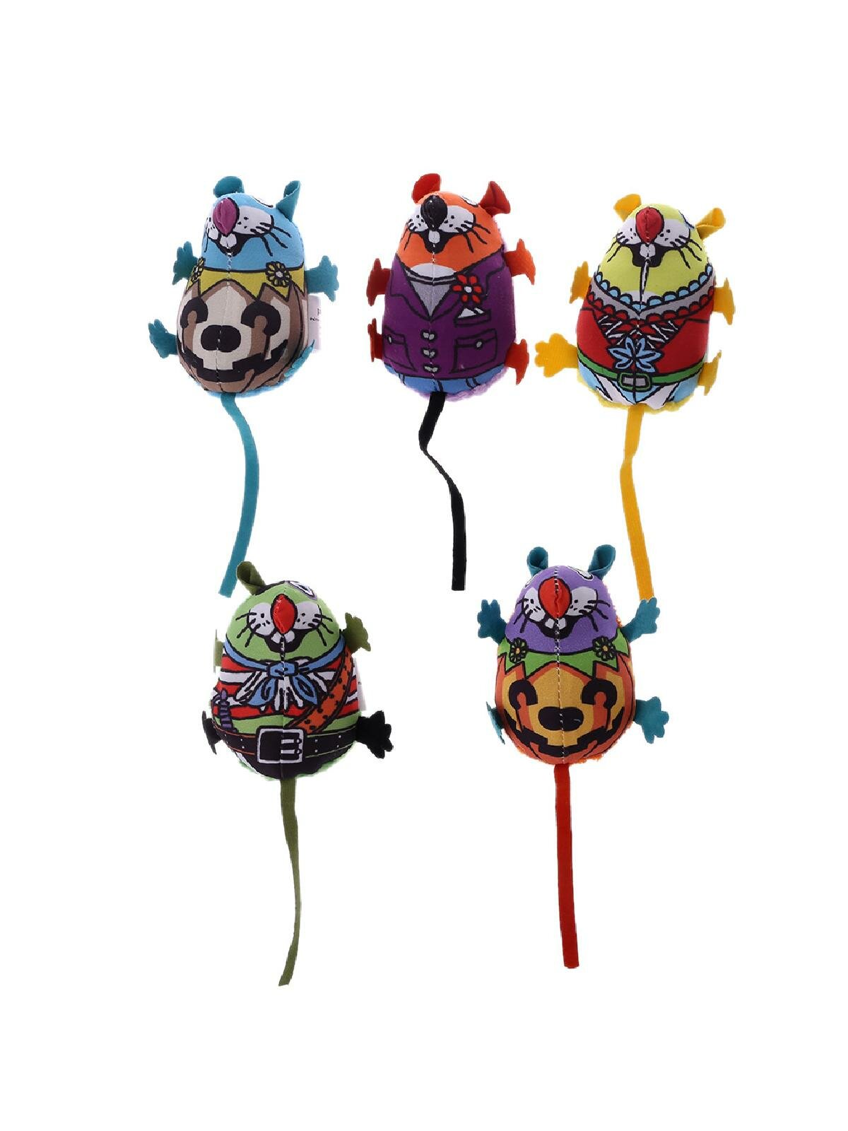 Игрушки-мышки для кошек Пищащая интерактивная обучающая игрушка-мышка-ловушка