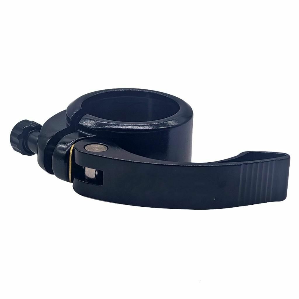 Алюминиевый хомут подседельный 40,8 мм, Черный