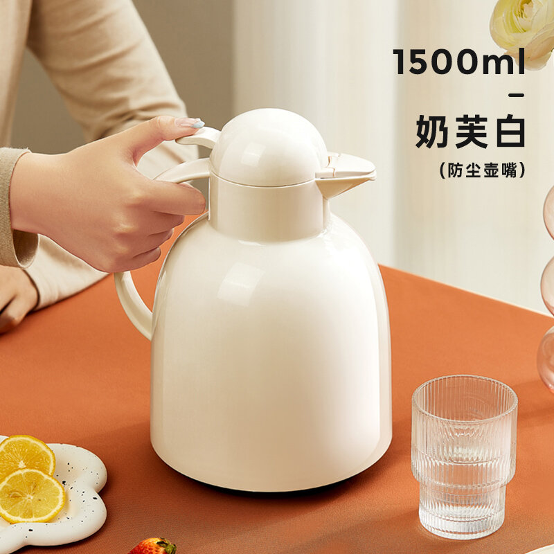 Изолированный чайник большой емкости, термос для горячей воды, домашний термос, свадебный набор из двух чайников, термос для кипящей воды