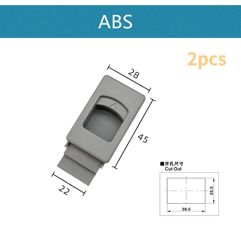Пластиковая застежка, безопасная дверная защелка, пружинная пряжка, защелкивающийся замок, невидимая ручка шкафа для электрического ящика, ящик для инструментов, мебельная фурнитура