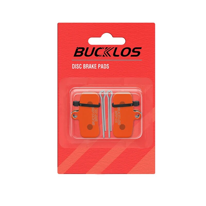 Тормозные колодки BUCKLOS D01S оранжевые Shimano BR-M8120 M8020