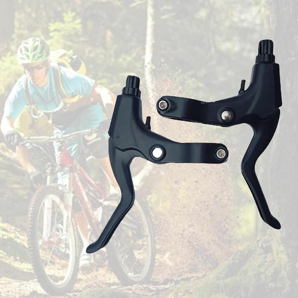 Тормозные ручки для велосипеда, 2 шт, Черный