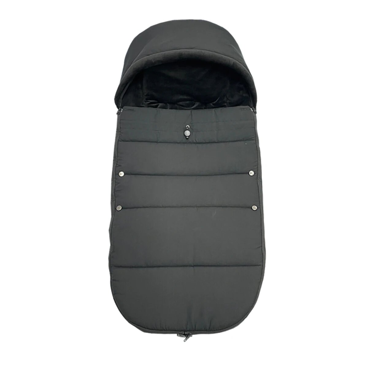 Черный колясочный конверт COLU KID для Cybex