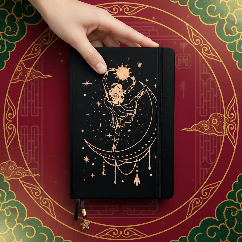 Блокнот Buke Notebook для планирования, точечная разметка, искусственная кожа — фото 1