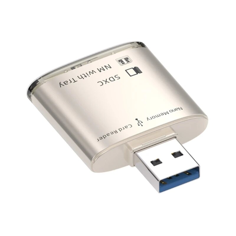 USB 2.0/USB 3.0 Кард-ридер для NM карт 54DB4NB106812-3-GD