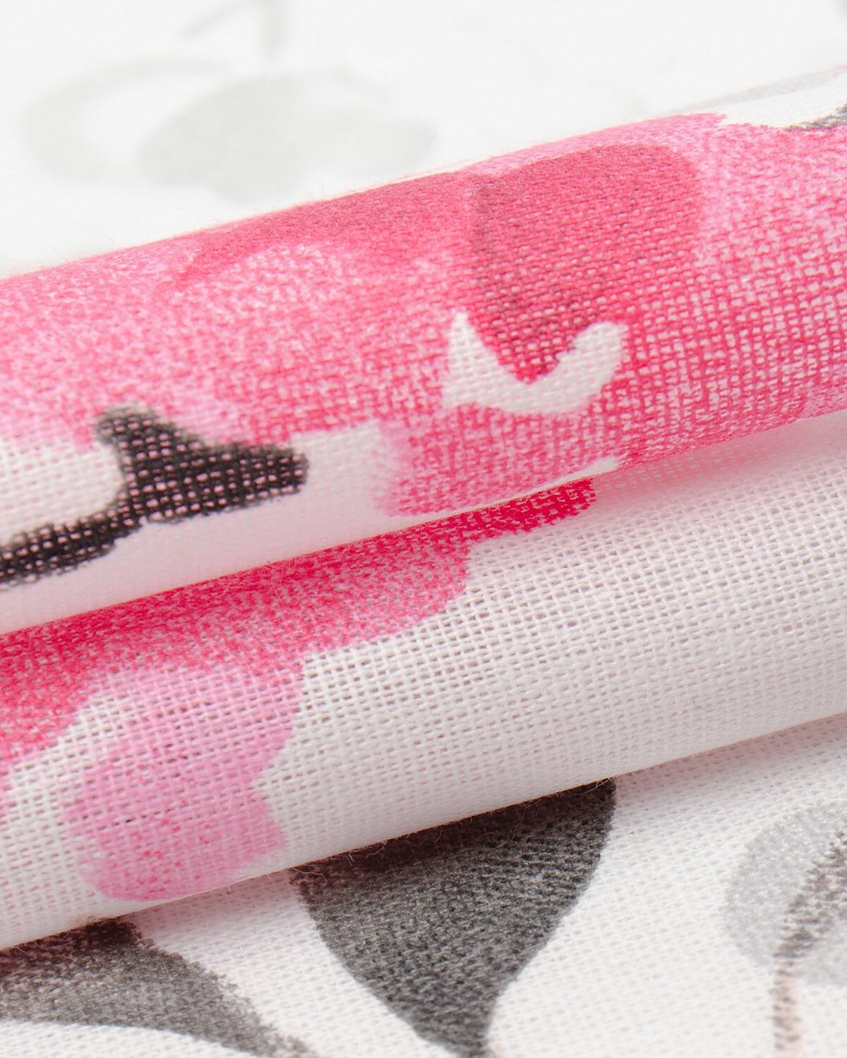 Ткань для постельного белья хлопок Белая цапля (Бязь 220 см), отрез 10 м*220 см, цвет белый