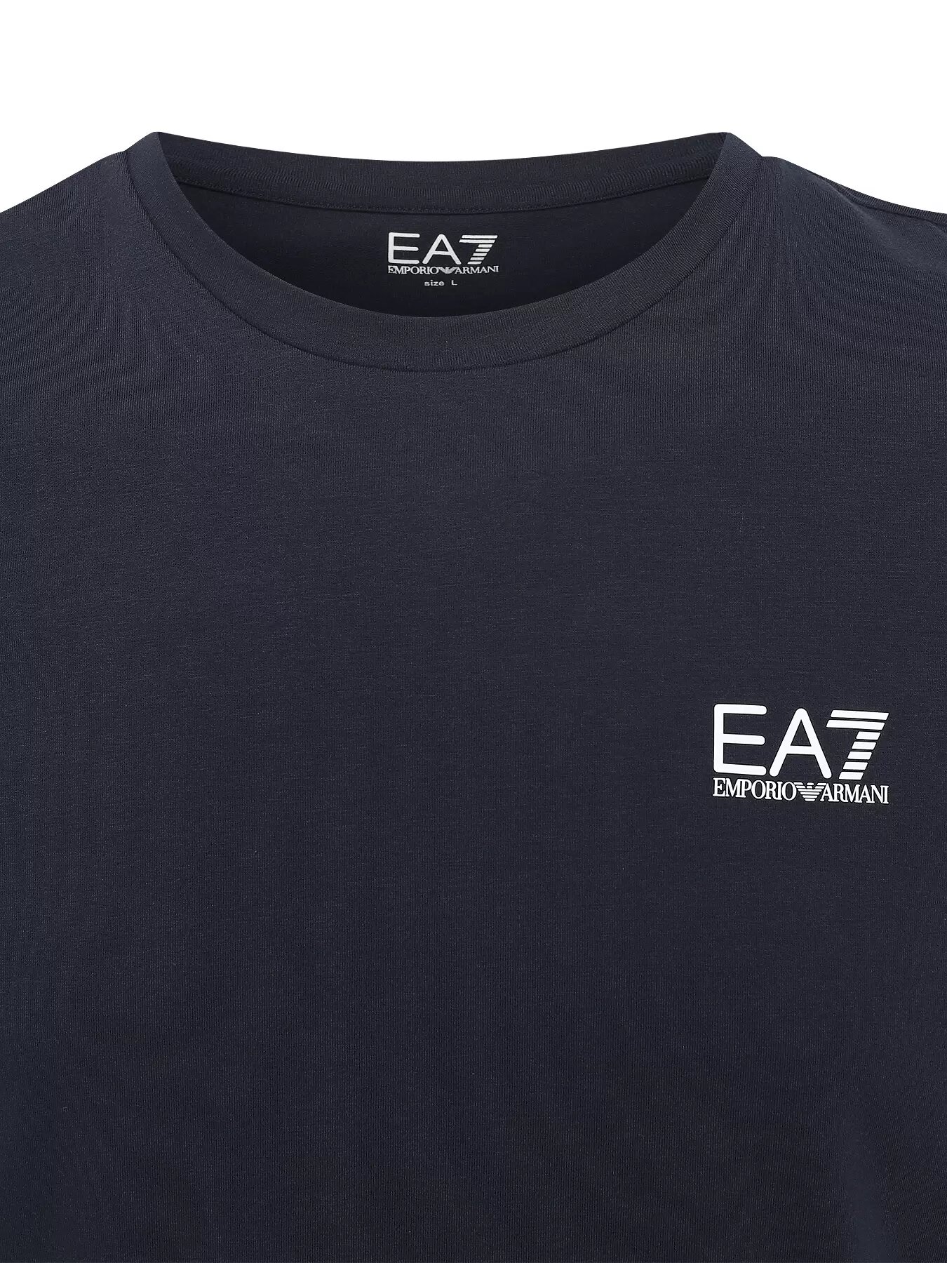 Футболка EA7 EMPORIO ARMANI, размер XL, темно-синий — фото 1