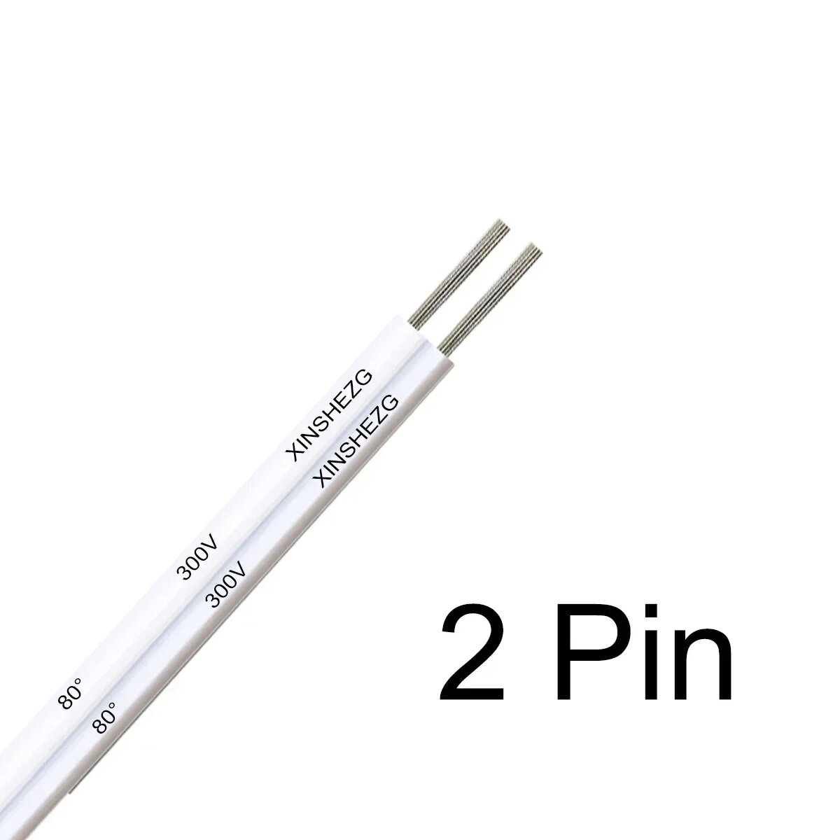 DelightFire 2-контактные провода для светодиодных лент 12В 24 AWG, 20m