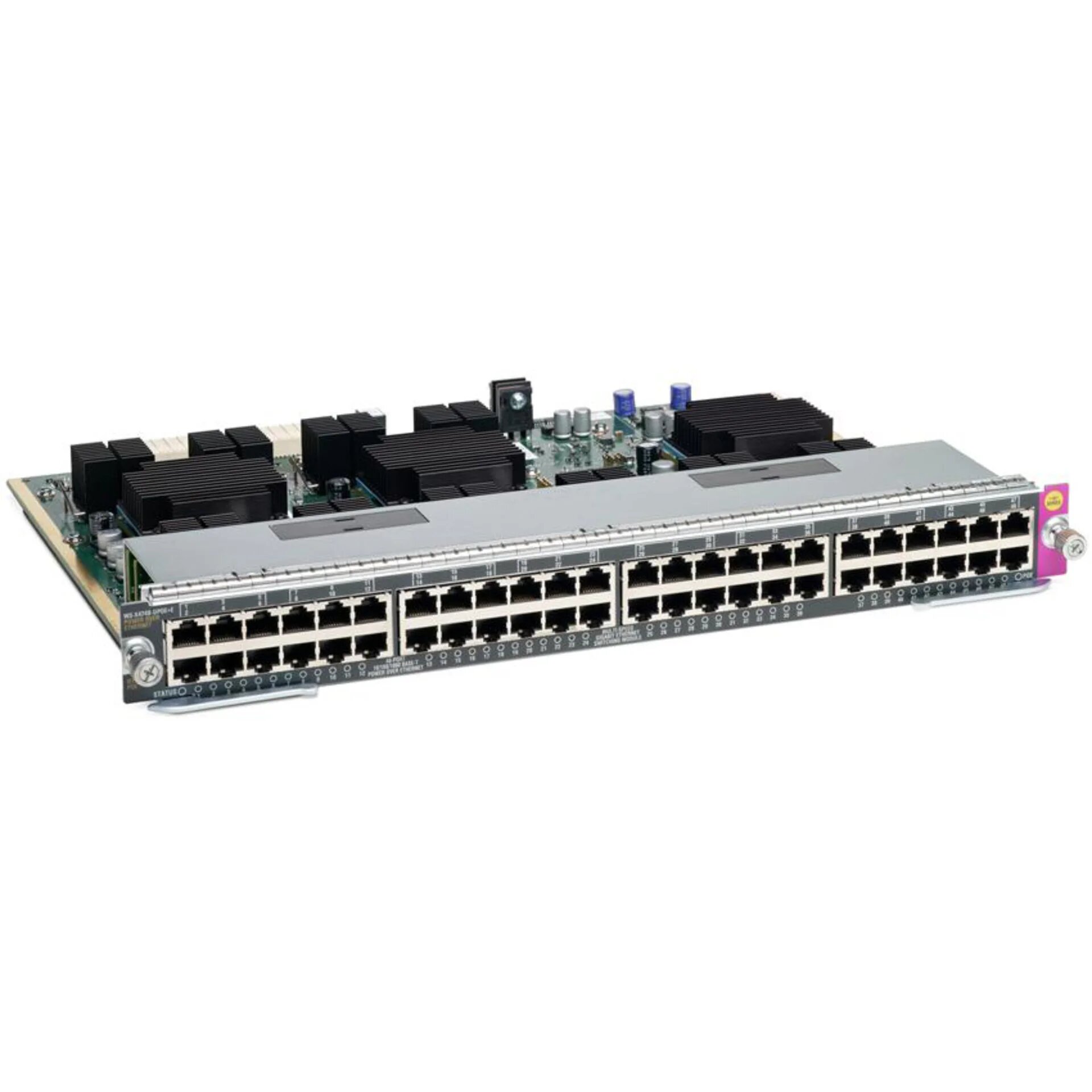 Модуль Cisco Catalyst WS-X4648-RJ45V+E 48 х RJ-45 10/100/1000 PoE+