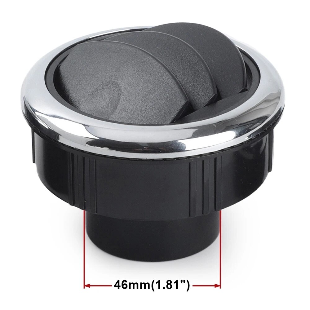 80 мм автомобильный вентиляционный отверстие, приборная панель, дефлектор вентиляционного 80MM 46MM