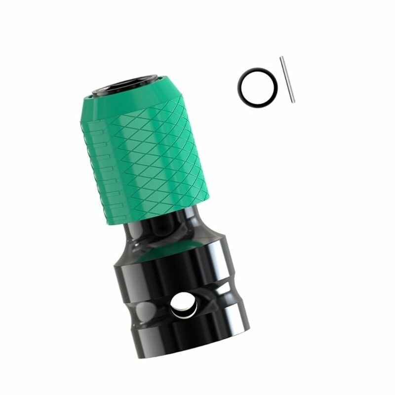 Электрический гаечный ключ с быстрозажимной головкой от 12,5 мм до 6,35 мм-1 упаковка