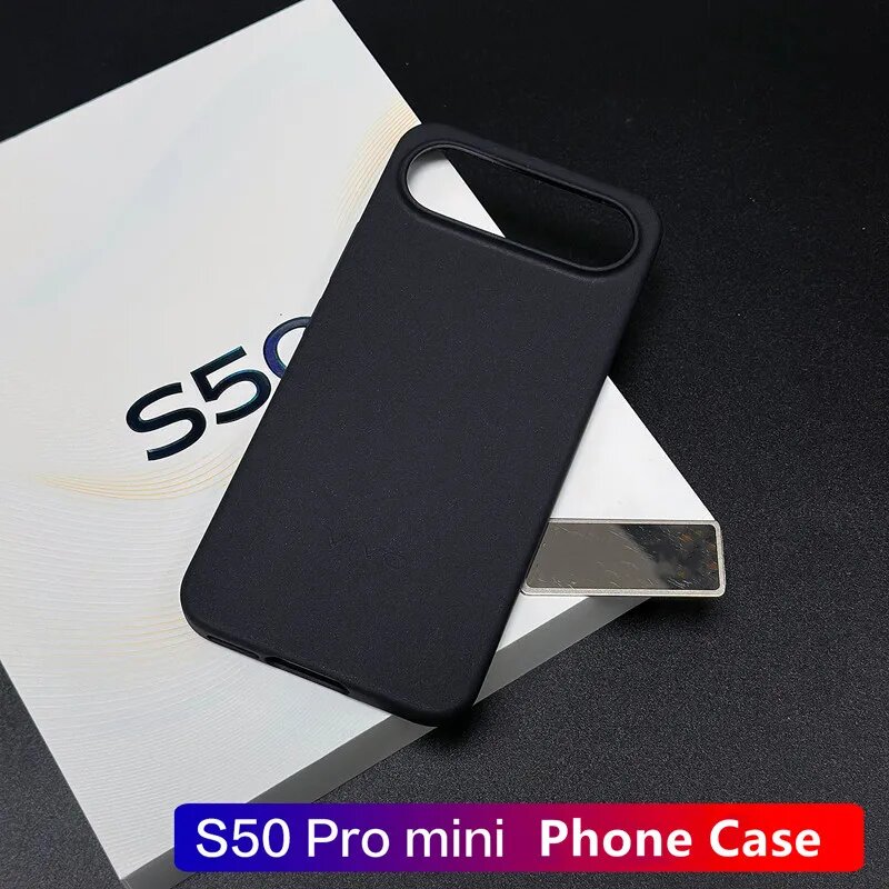 Оригинальный ультратонкий чехол для Vivo S50 Pro Mini/X300FE, мягкий противоударный матовый резиновый чехол с резиновой отделкой, задняя крышка Funda