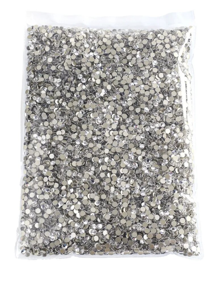 2880 штук Crystal SS30 Gold Bottom большие упаковки оптом высококачественные холодные стразы