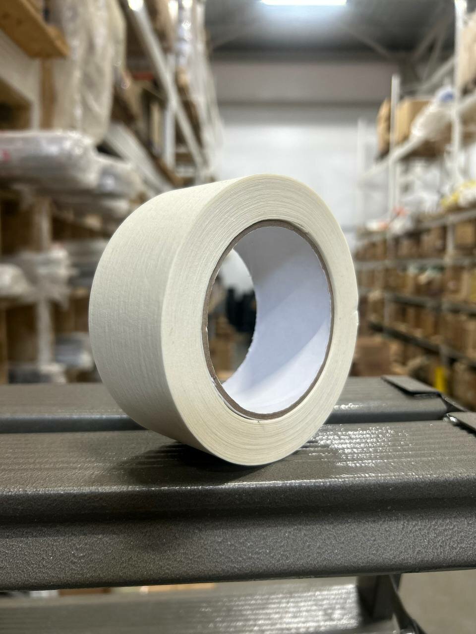 Малярная лента, 48х50м, бумажная основа, односторонний клей, белая 1 шт