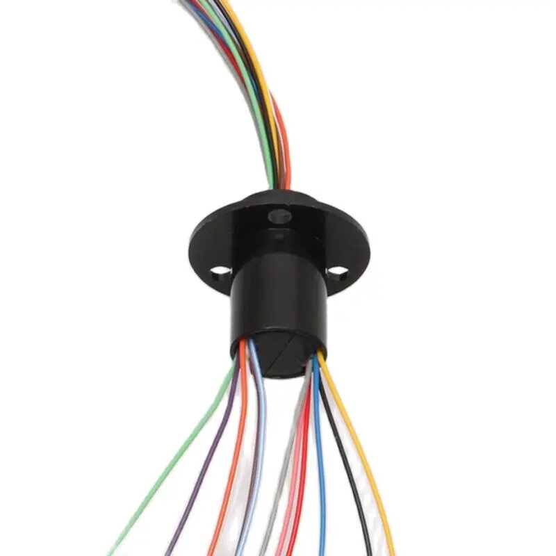 YUENHOANG Микро-скользящее кольцо 2/4/6/8/12/24 проводов 2А 12.5/15.5 мм для Dia 12.5mm 12CH 1.5A