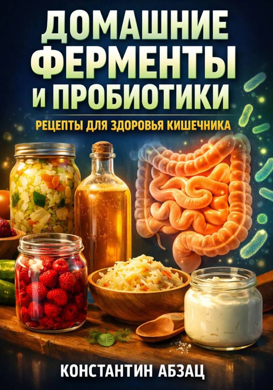 Домашние ферменты и пробиотики рецепты для здоровья кишечника [Цифровая книга]