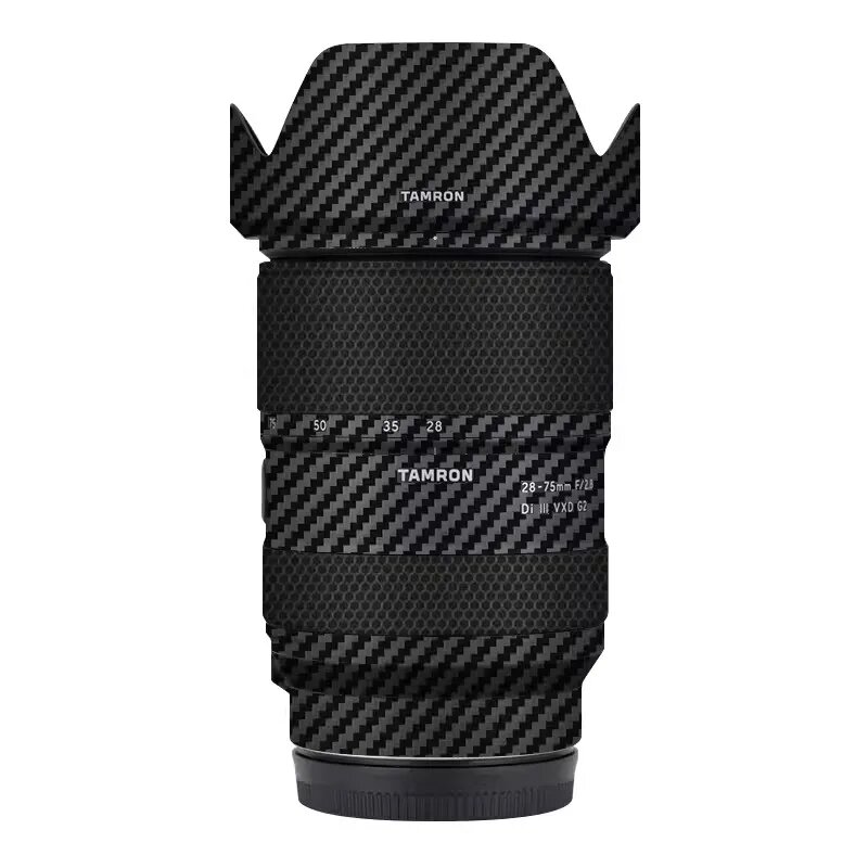Виниловая пленка Tamron 28-75mm F2.8 G2, Carbon Fiber Black