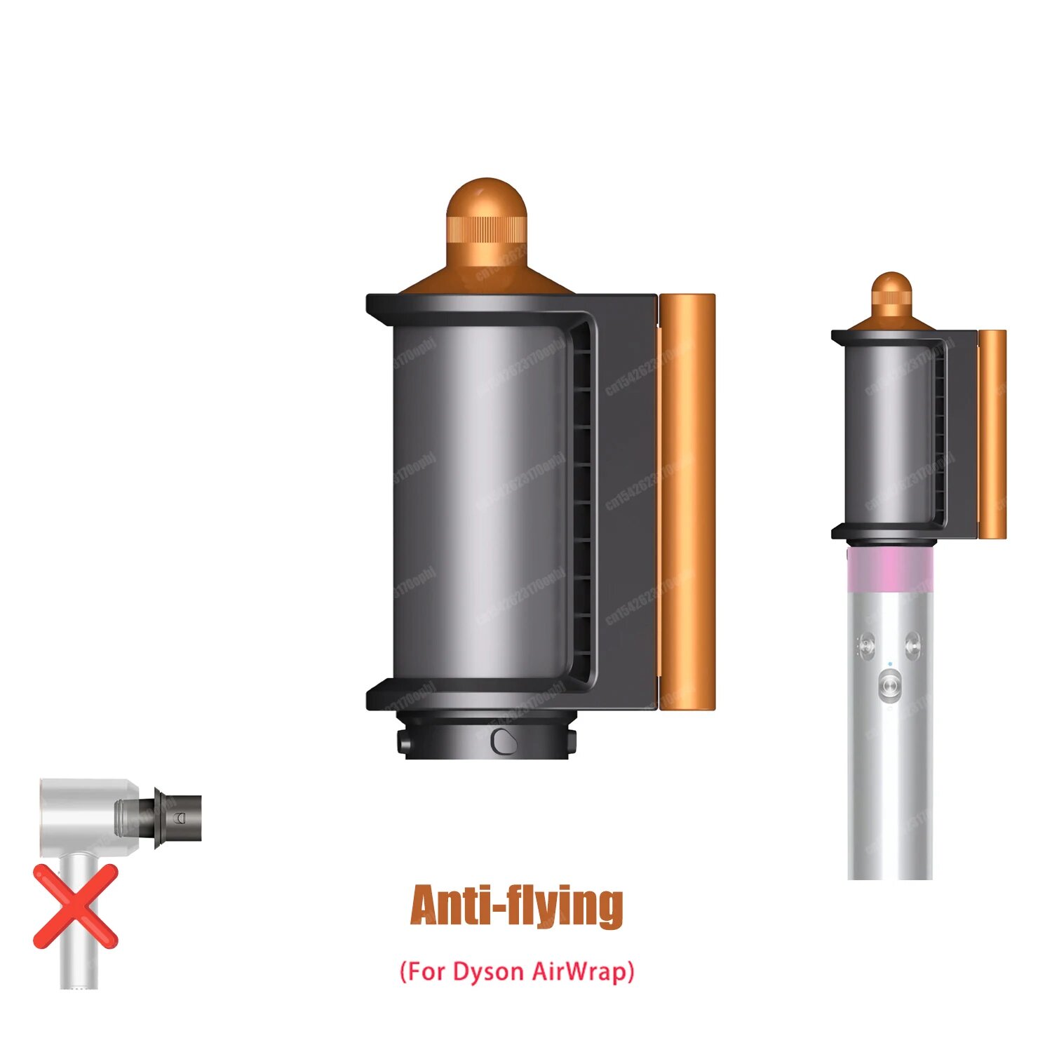 Насадка для завивки волос RESUXI для Dyson Airwrap Gold AF