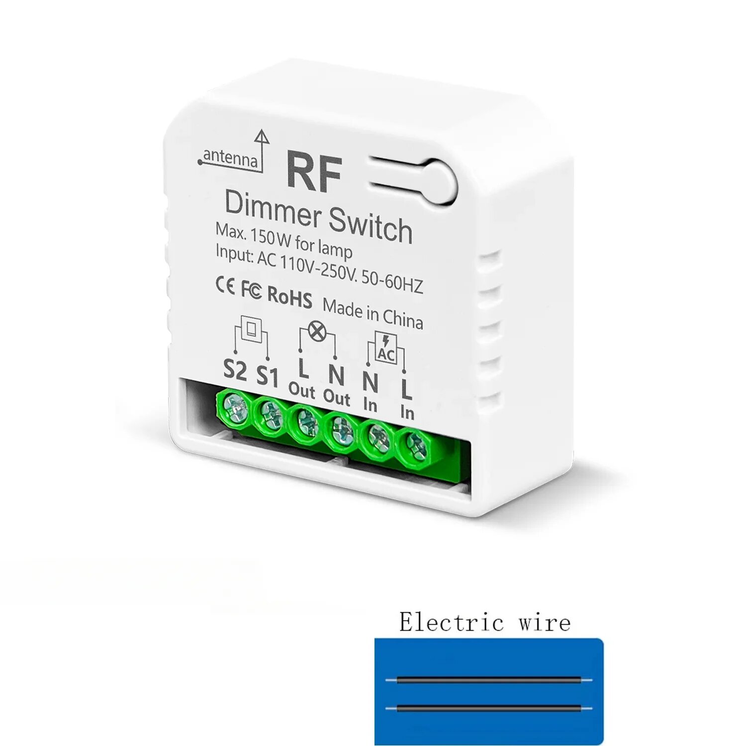 Беспроводной диммер WenQia 10-150Вт Only 1 Receiver