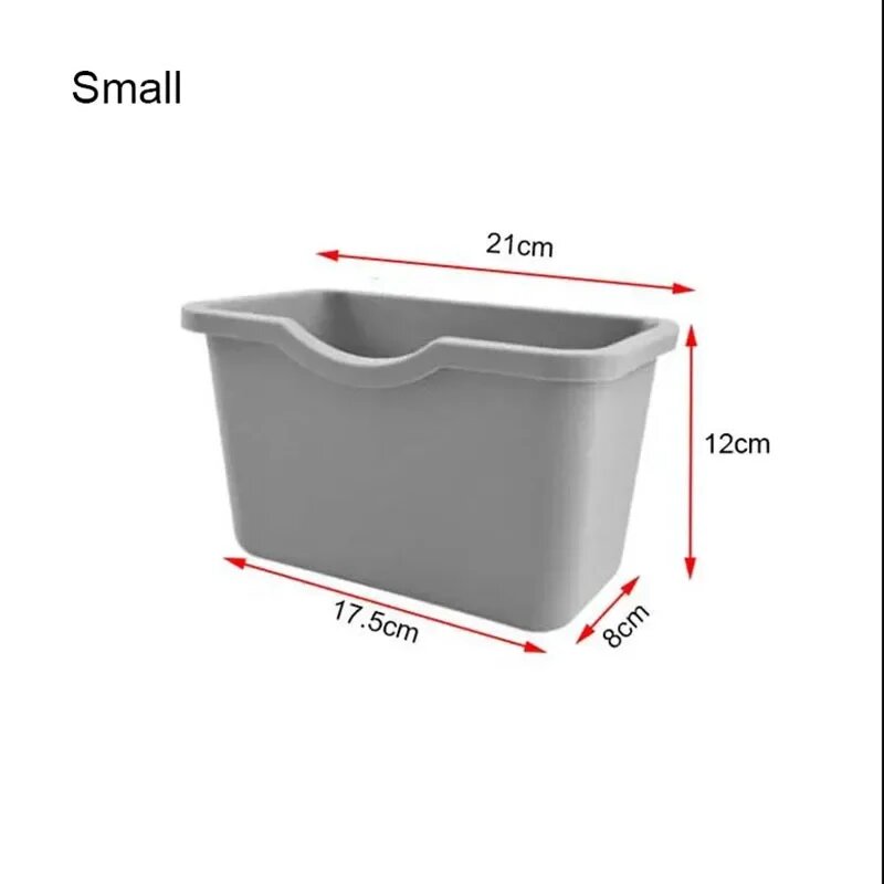 Пластиковый держатель для аквариума серый Grey Small