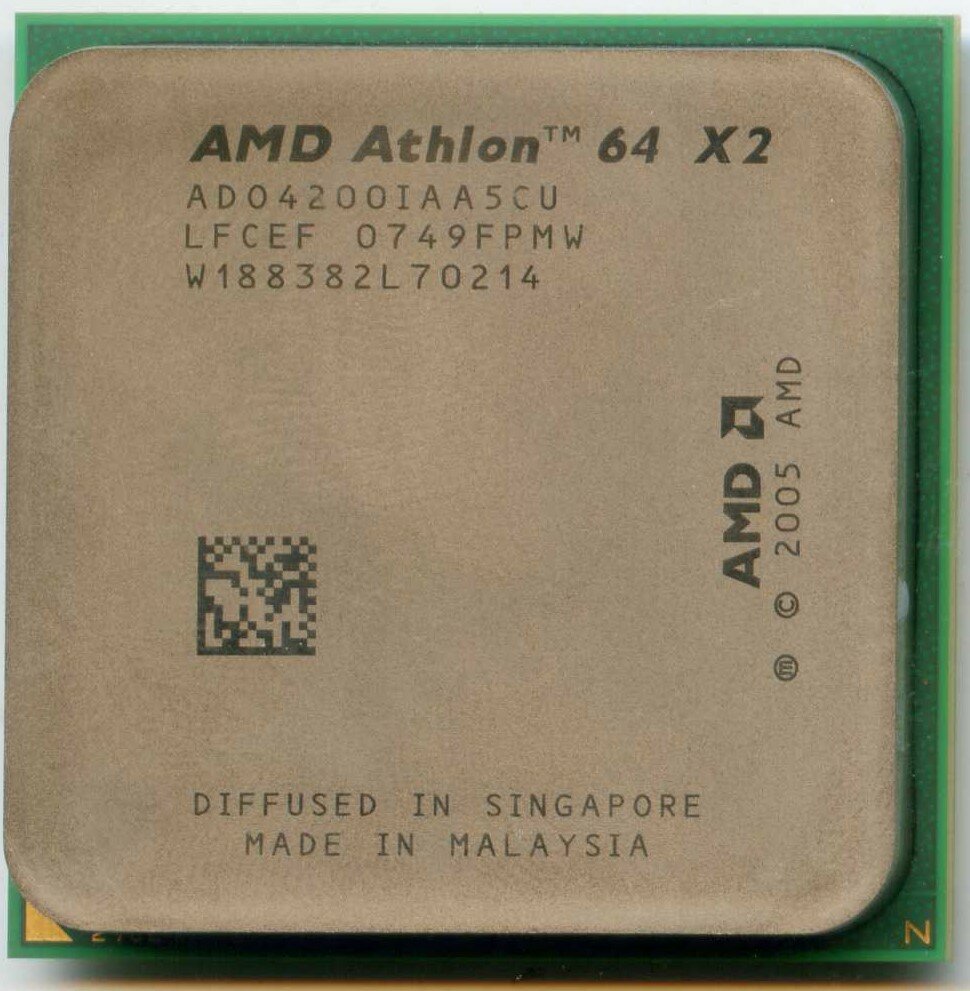 Процессор Socket-AM2 AMD Athlon64 4200+ X2 Windsor ADO4200IAA5CU LFCEF