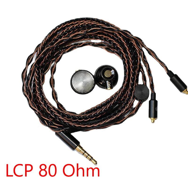 LCP Диафрагменные внутриканальные наушники MMCX 32/80/130 Ом