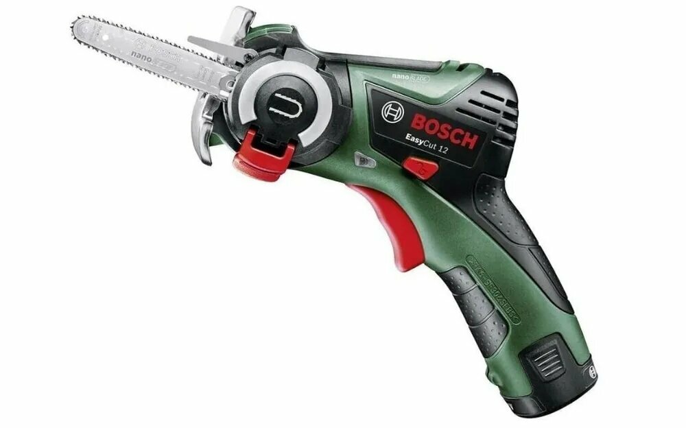 Электропила BOSCH EasyCut 12 легкая универсальная пила для обрезки веток