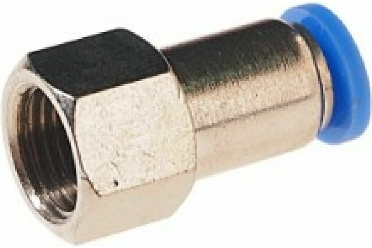 Фитинг RF-SPCF04-01 для пластиковых трубок 4мм с внутренней резьбой 1/8" ROCKFORCE