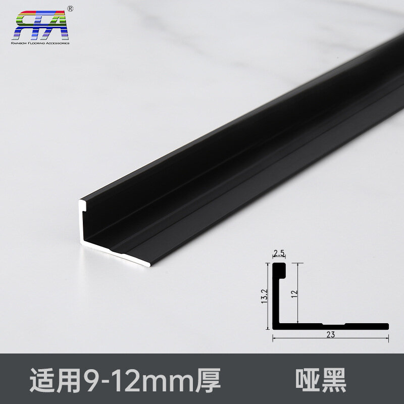 Алюминиевый уголок для плитки, кромка для деревянного пола, каменная кромка, угловая кромка, уплотнительная лента, плинтус