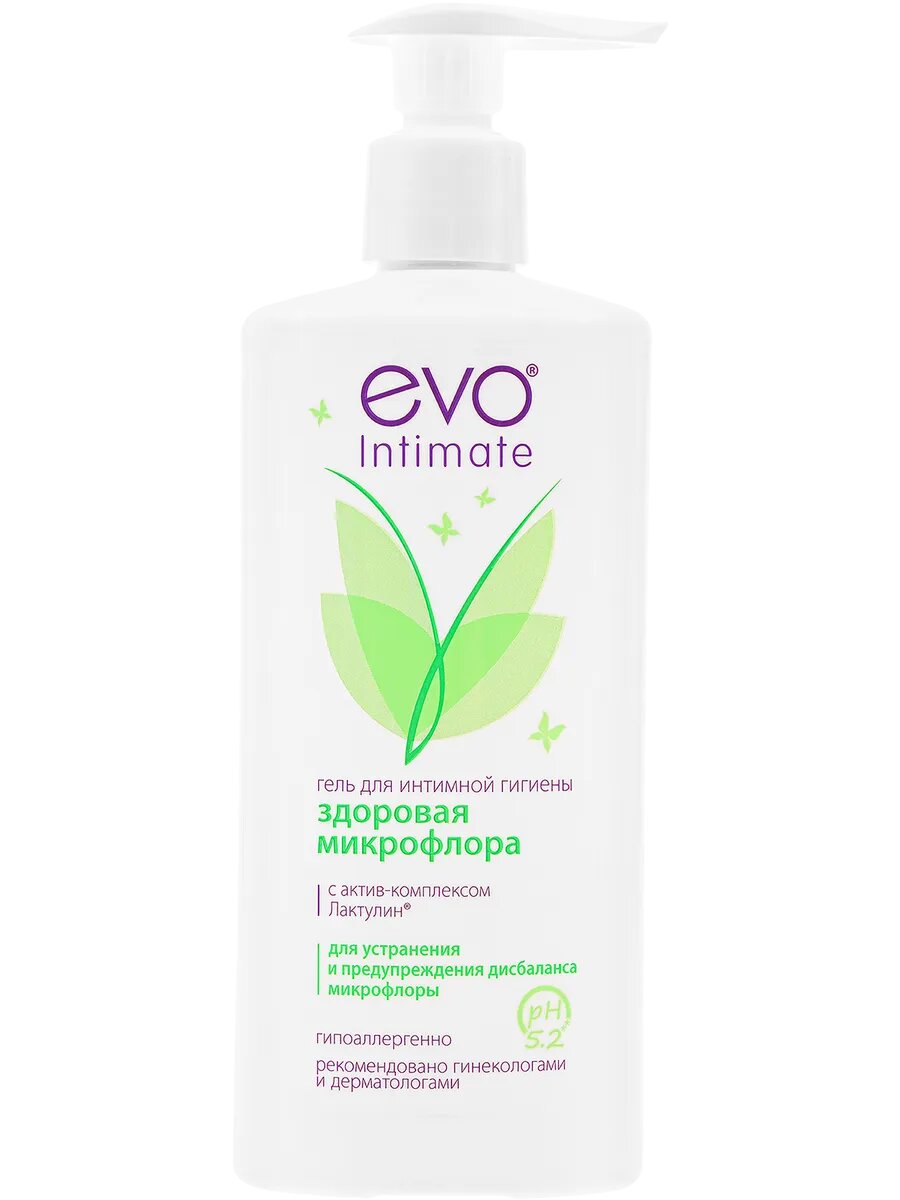 Гель для интимной гигиены EVO Intimate. Здоровая Микрофлора
