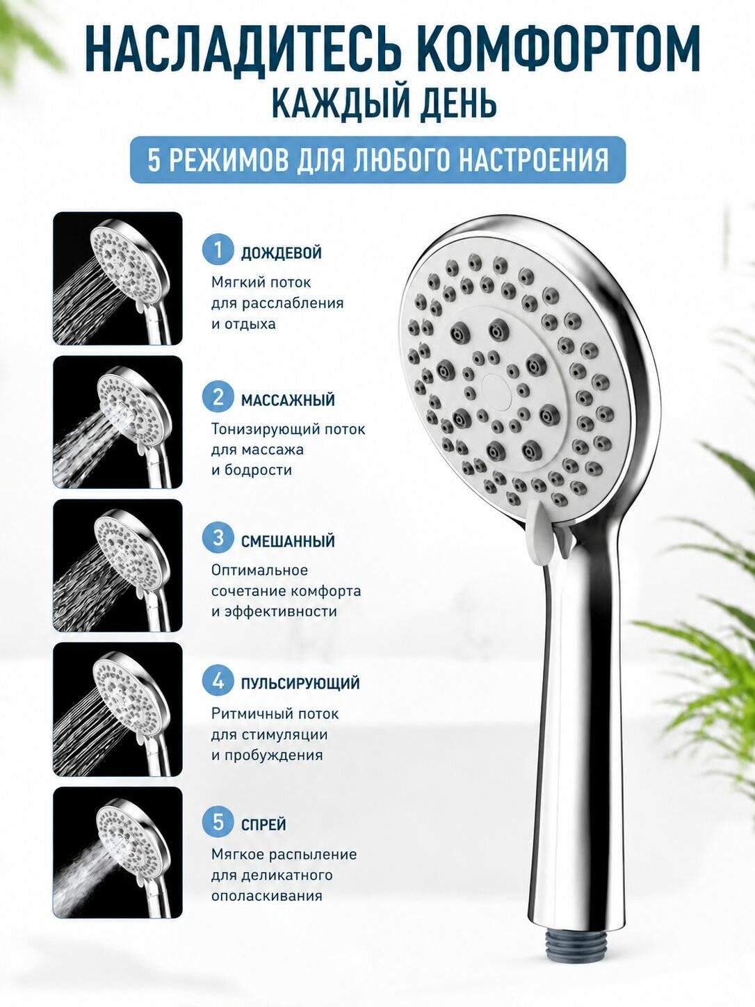Лейка для душа — фото 1