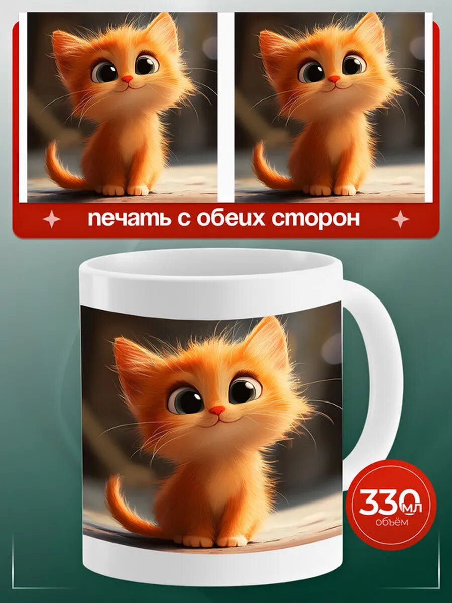 Кружка Кошечка, Котик