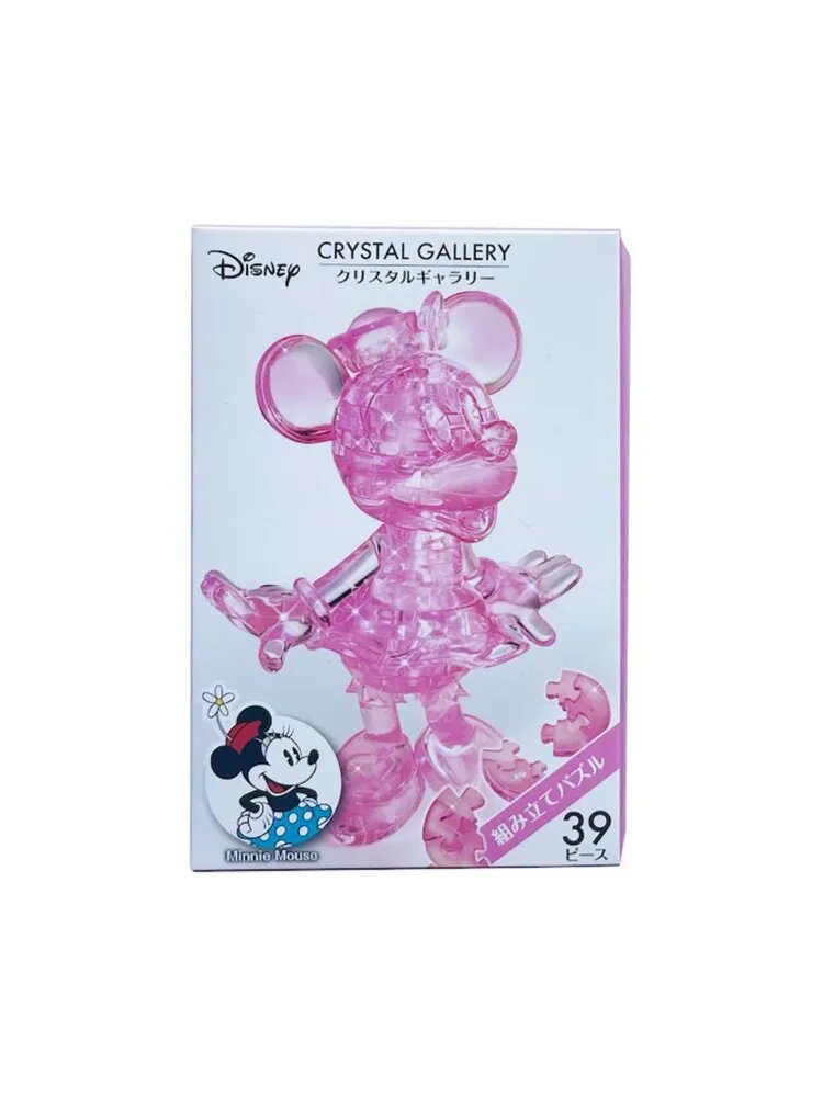 3D-пазл Hanayama Crystal Gallery Микки Маус, японский кристальный пазл Disney, подарок для детей и взрослых
