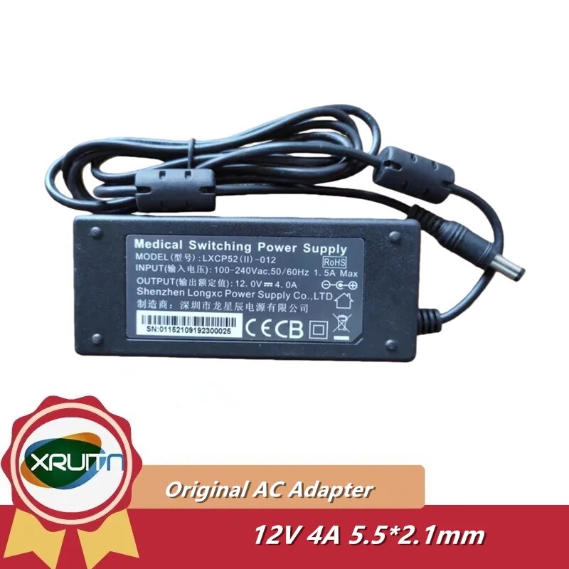Импульсный блок питания Longxc LXCP52(ll)-012 12В 4А 48Вт, без кабеля