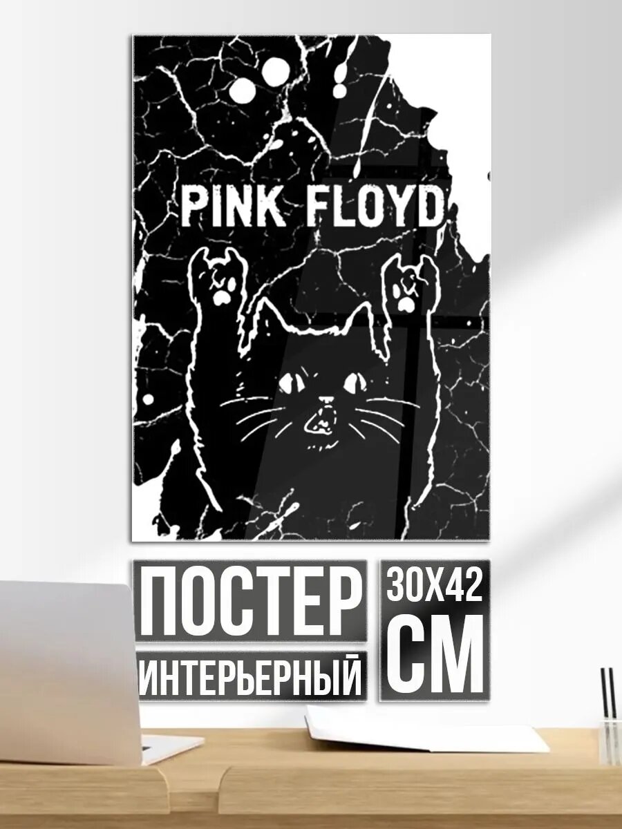 Постер на стену Pink Floyd Rock Cat