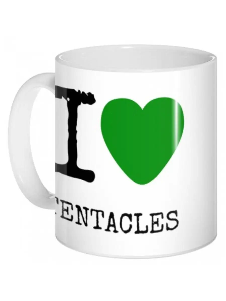 Кружка я люблю Tentacles