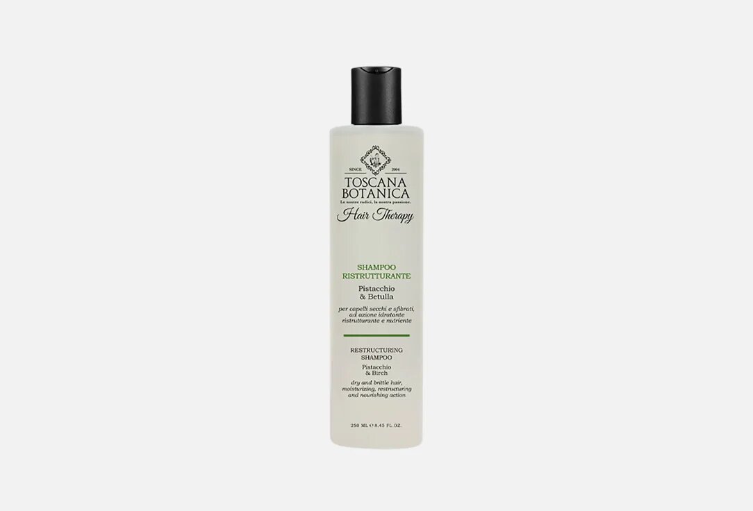 Toscana Botanica RISTRUTTURANTE Реструктурирующий и увлажняющий шампунь для волос 250 мл